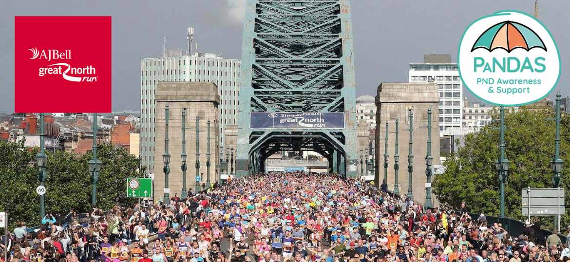 Great North Run 2024: PANDAS charity place – PANDAS Foundation UK